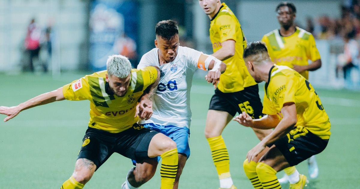 Rising Sailors talents show promise against BVB - Lion City Sailors FC