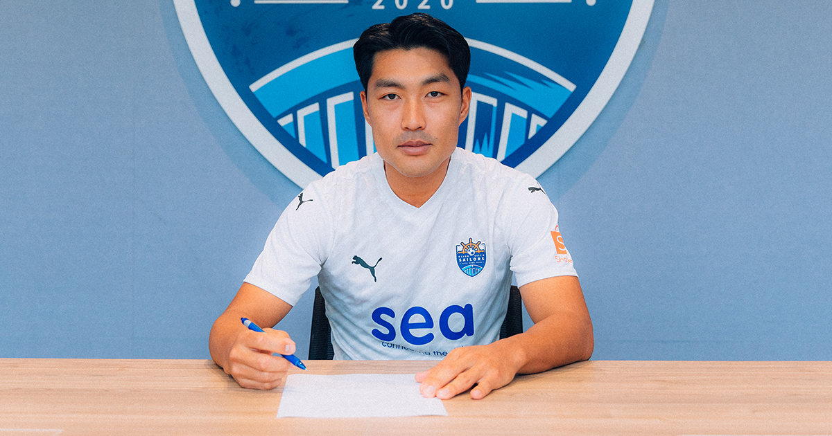 He's back! Song Uiyoung returns home to the Sailors - Lion City Sailors FC