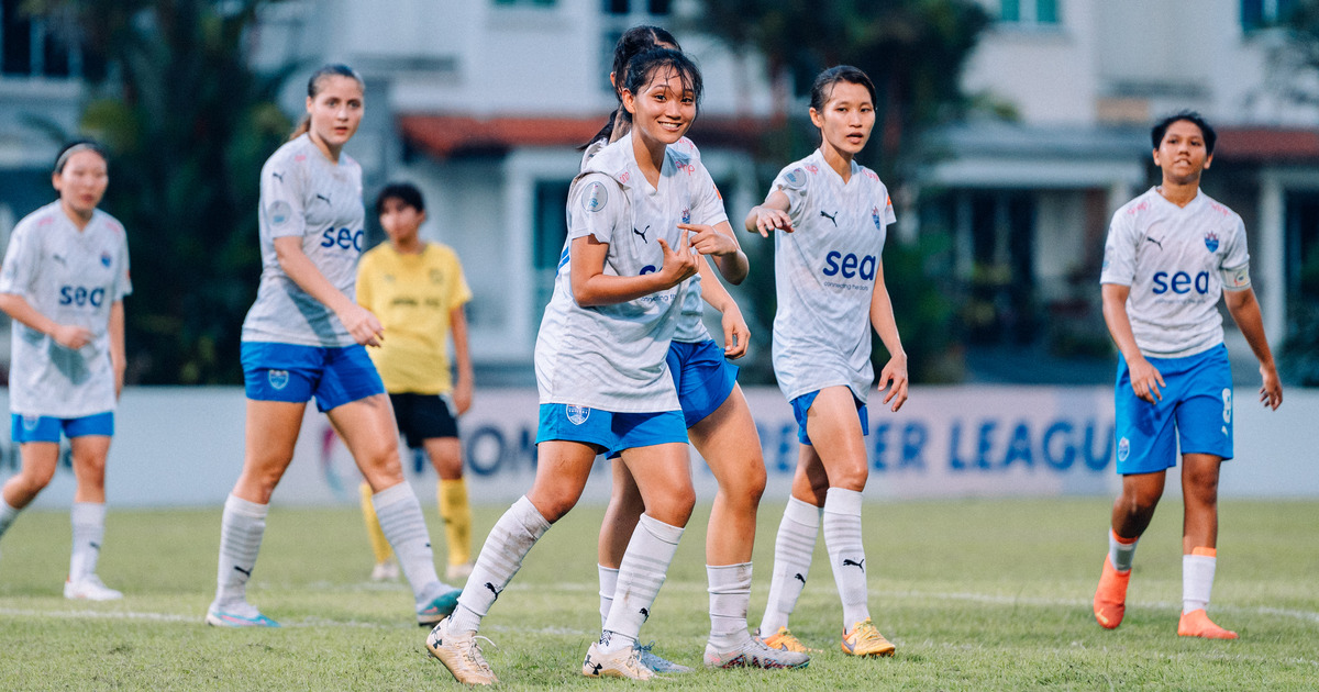 Sailors Women make it seven wins in a row with BG Tampines Rovers rout ...