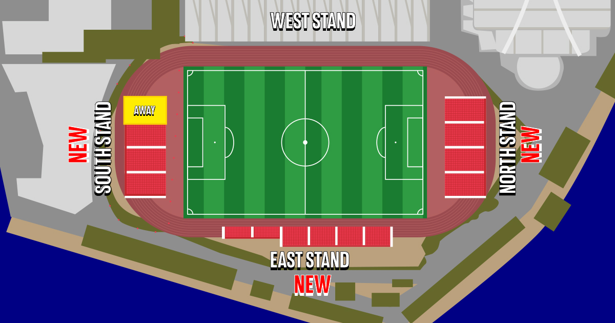 Preparation of Bishan Stadium underway for historic ACL Two final ...